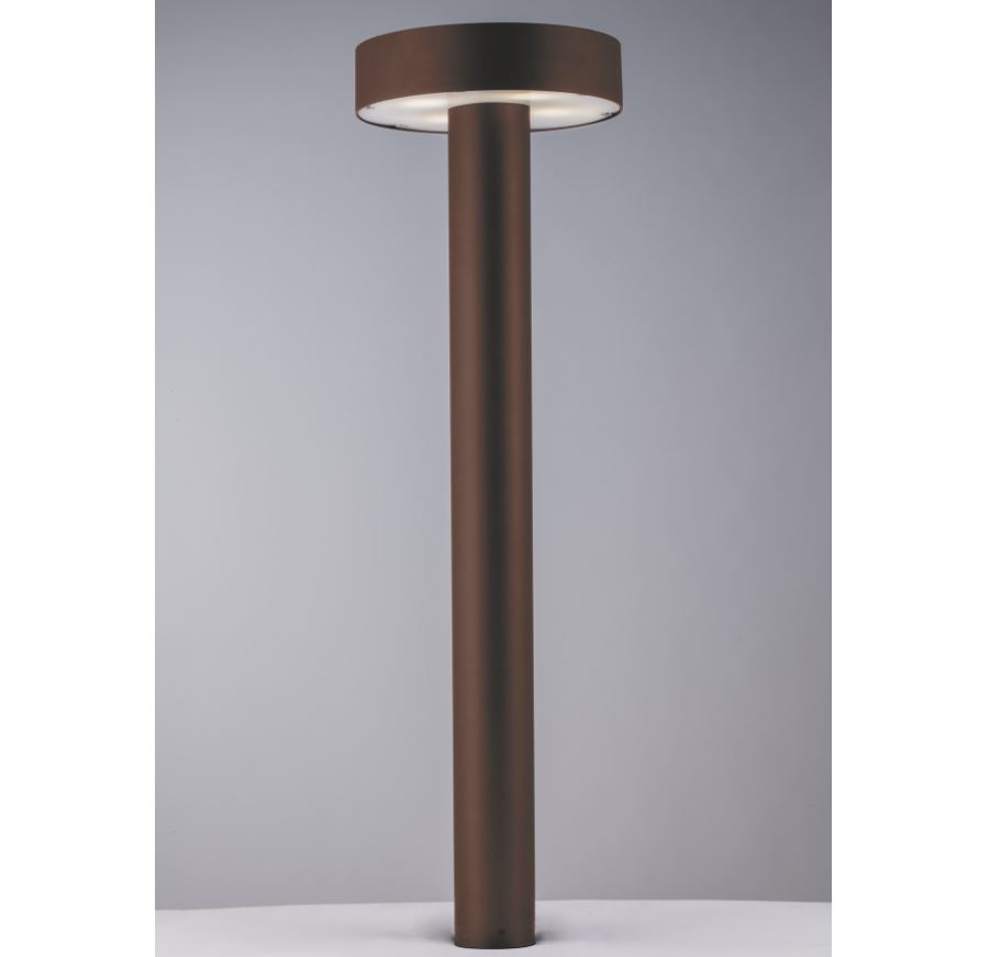 Lampioncino Da Esterno Fungo 70 cm Corten Led G9 IP65 Underwood Intec Light