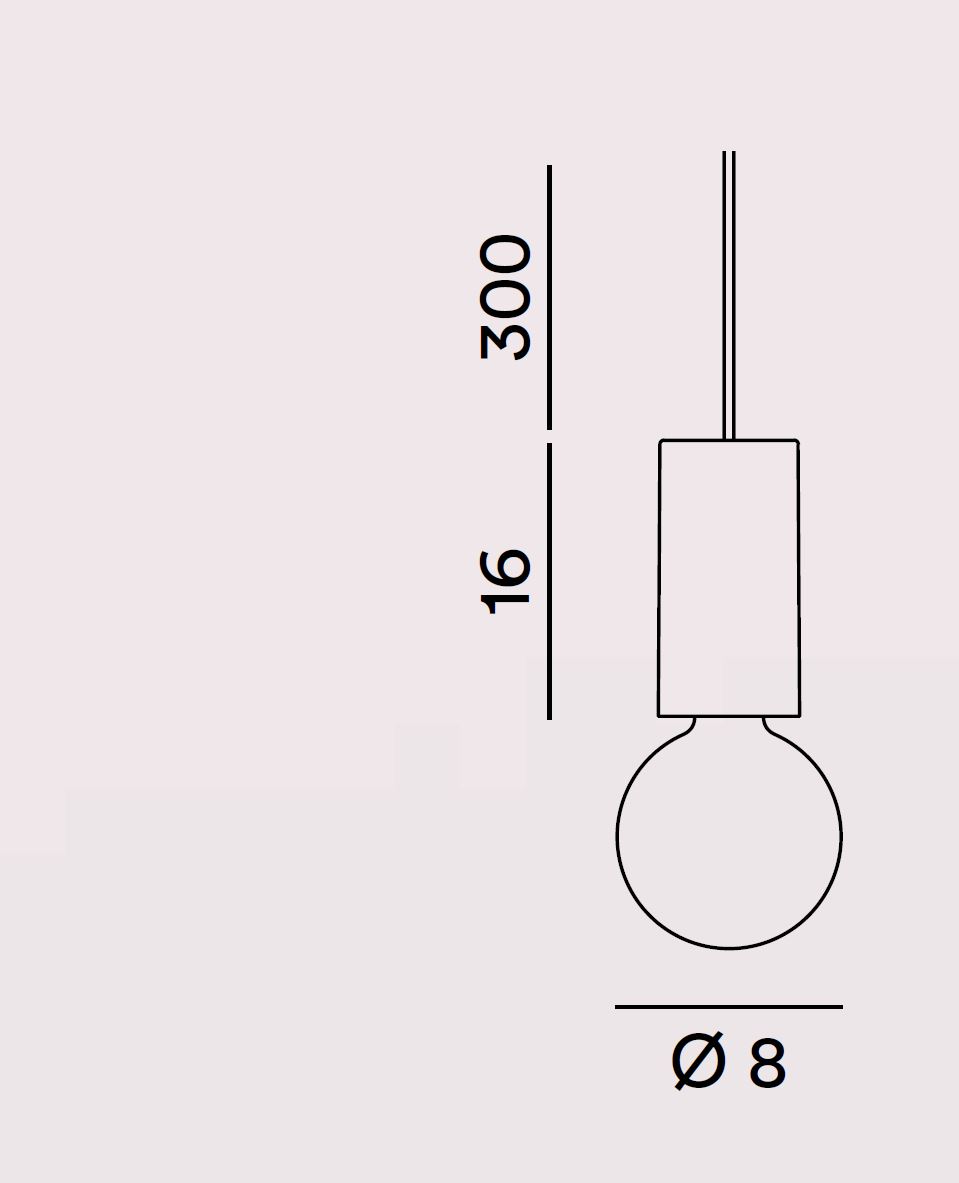 Lampada a Sospensione Cilindro Verde Ceramica E27 Idea Perenz